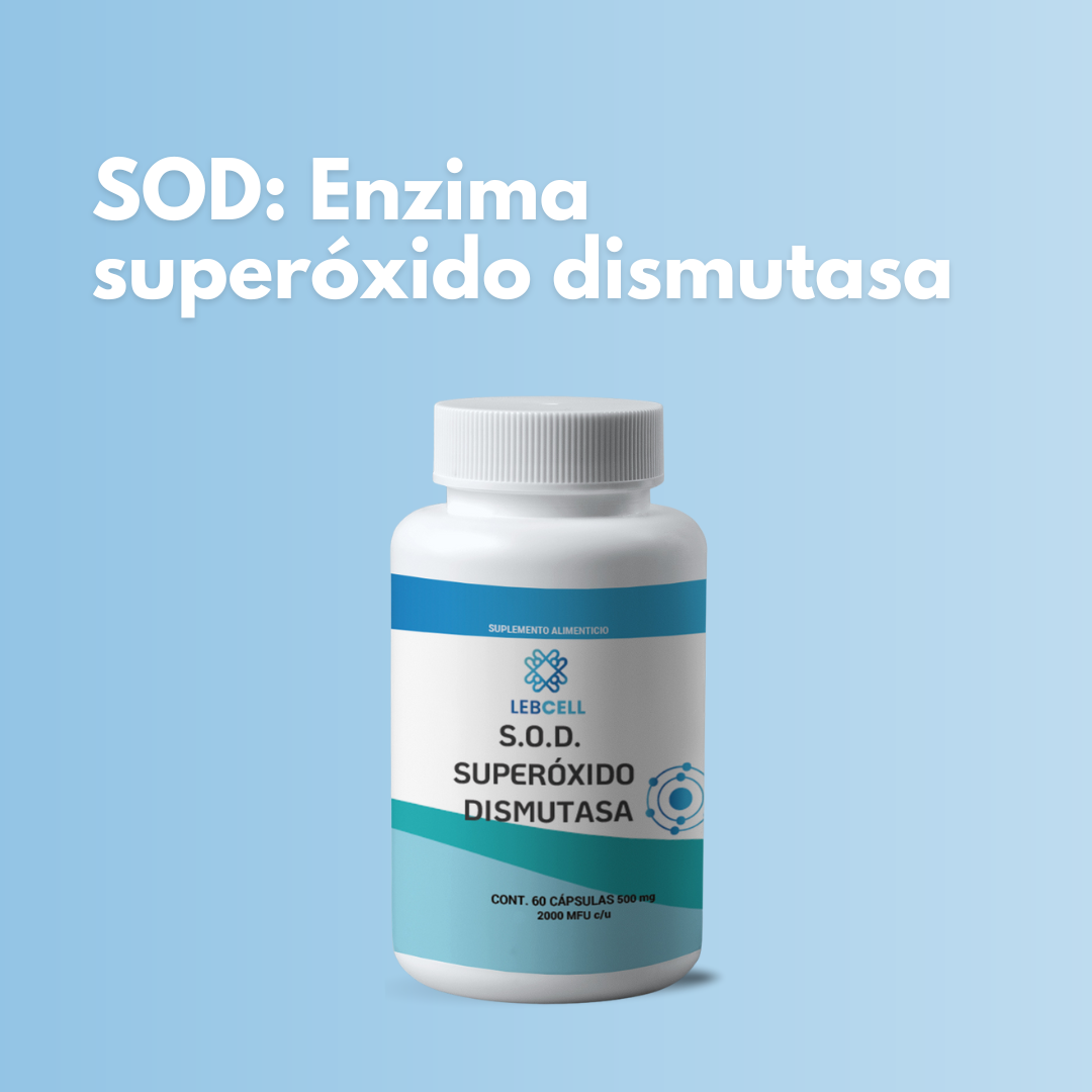 E-SOD | Antioxidante para proteger tus células | Lebcel – Lebcell